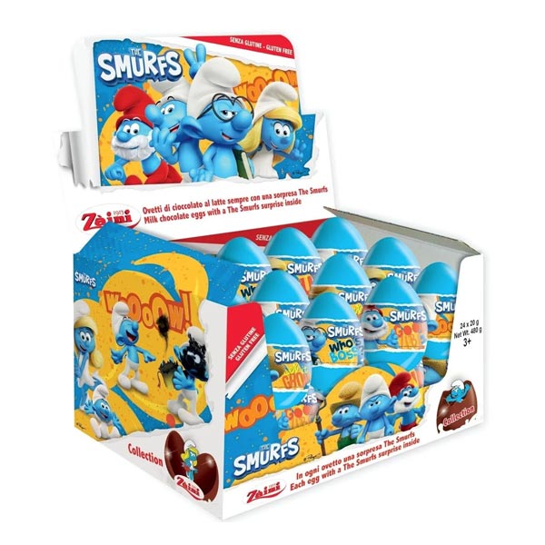 SMURFS SURPRISE CRYSTAL EGGS 4/24/16 GR – CARAVAN FOODS